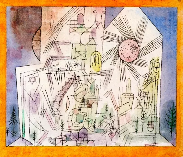 Paul Klee Untitled Masterpiece - PaulKleeArt.org